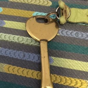 Fossil | Accessories | Fossil 954 Key With Leather Strap | Poshmark